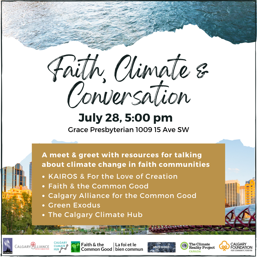 Faith, Climate and Conversation - Calgary Climate Hub