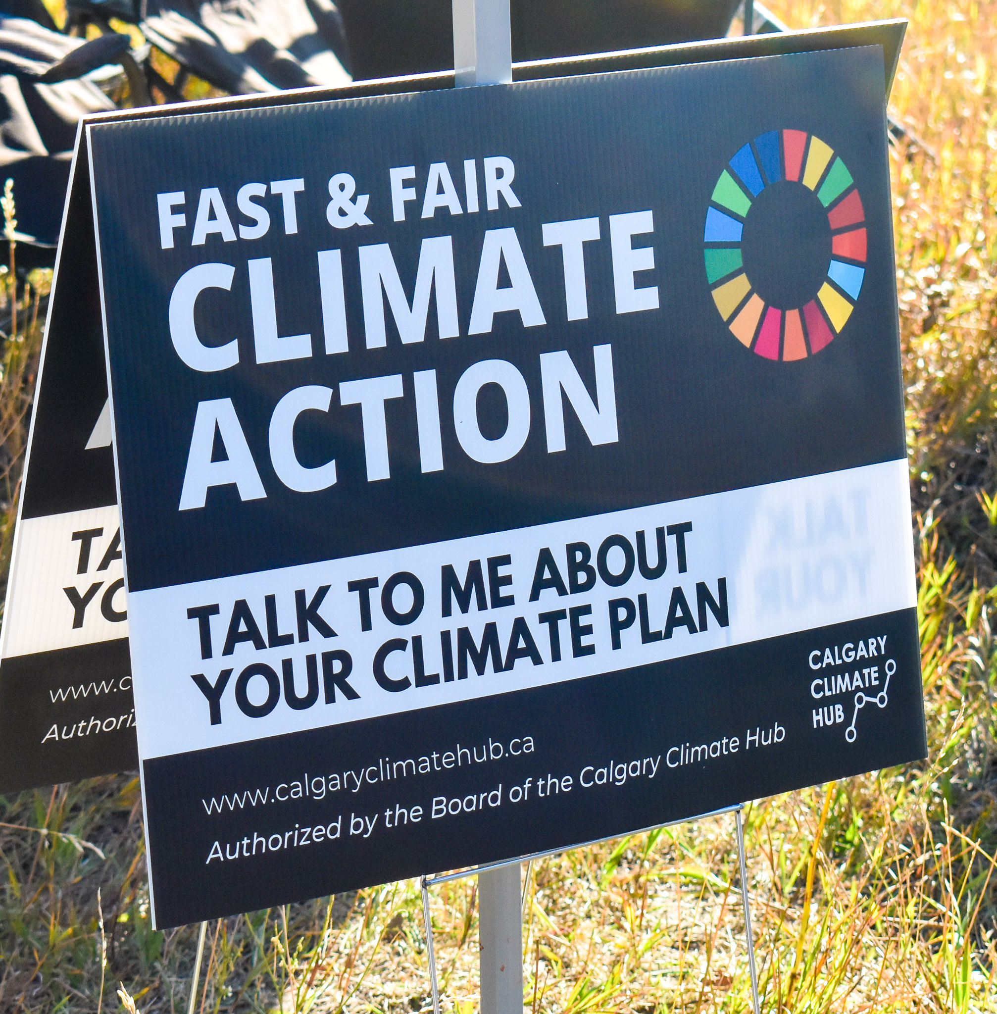 Climate Action Lawn Signs