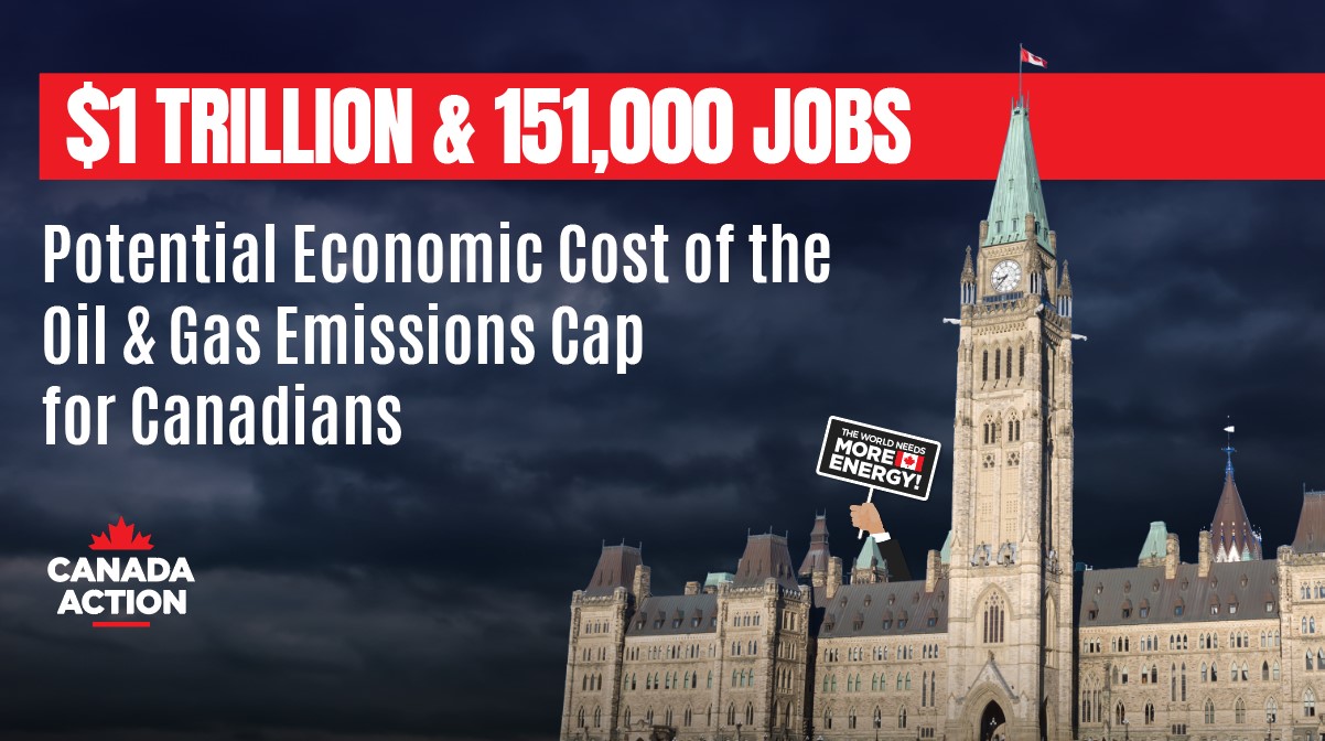 $1 Trillion & 151,000 Jobs: Potential Economic Cost of Canada’s Oil & Gas Emissions Cap - Canada ...