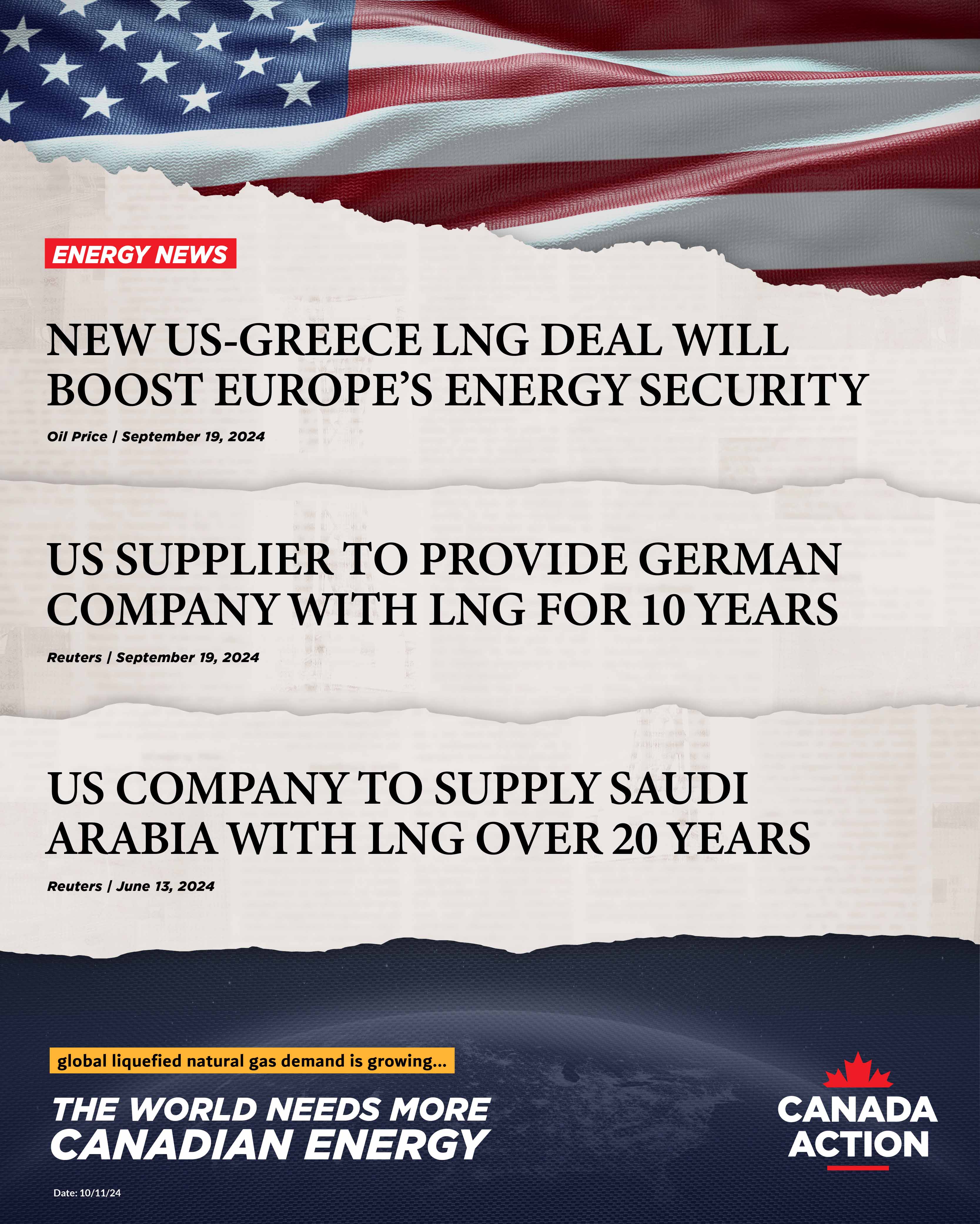 Natural Gas Infographics - Canada Action