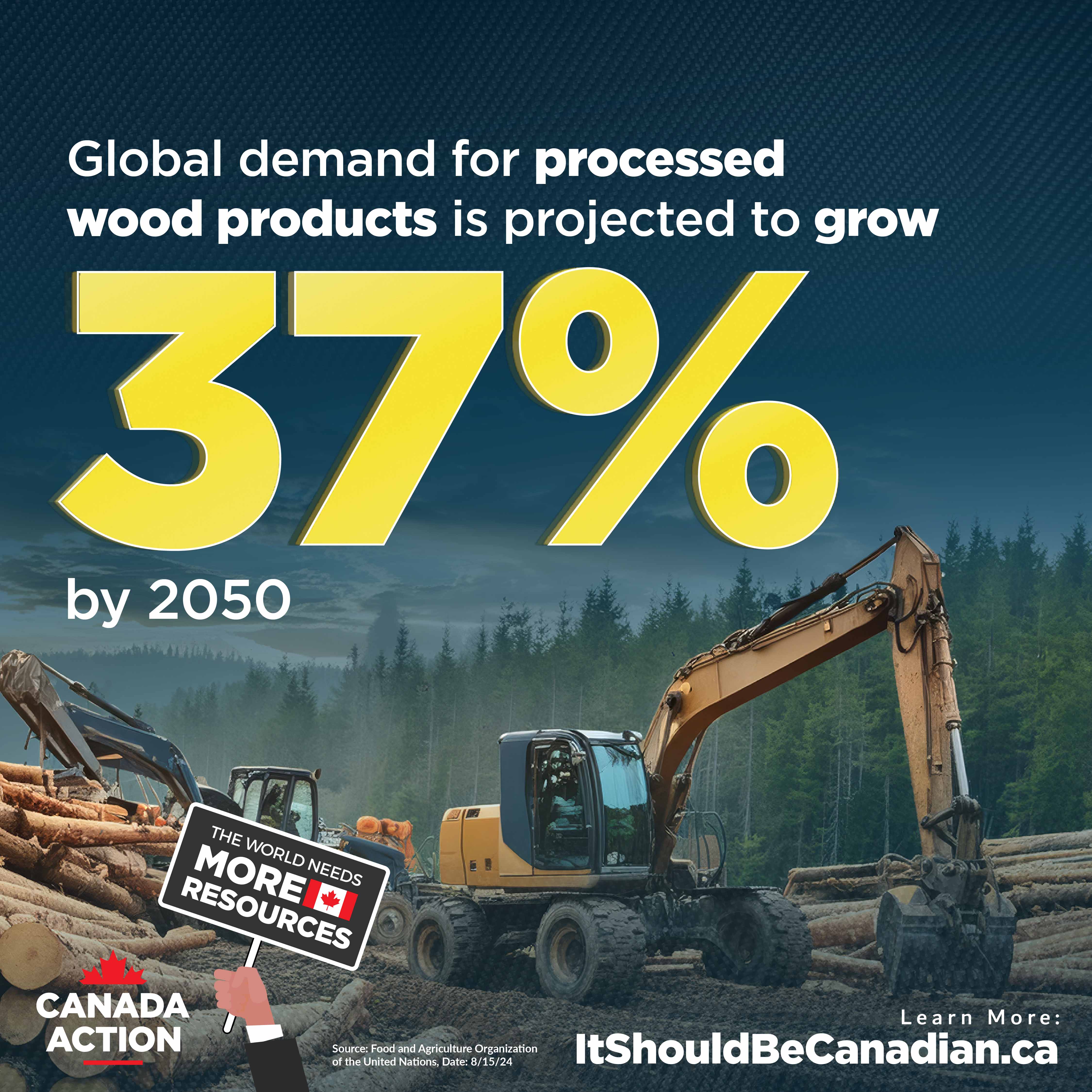 Forestry Infographics - Canada Action