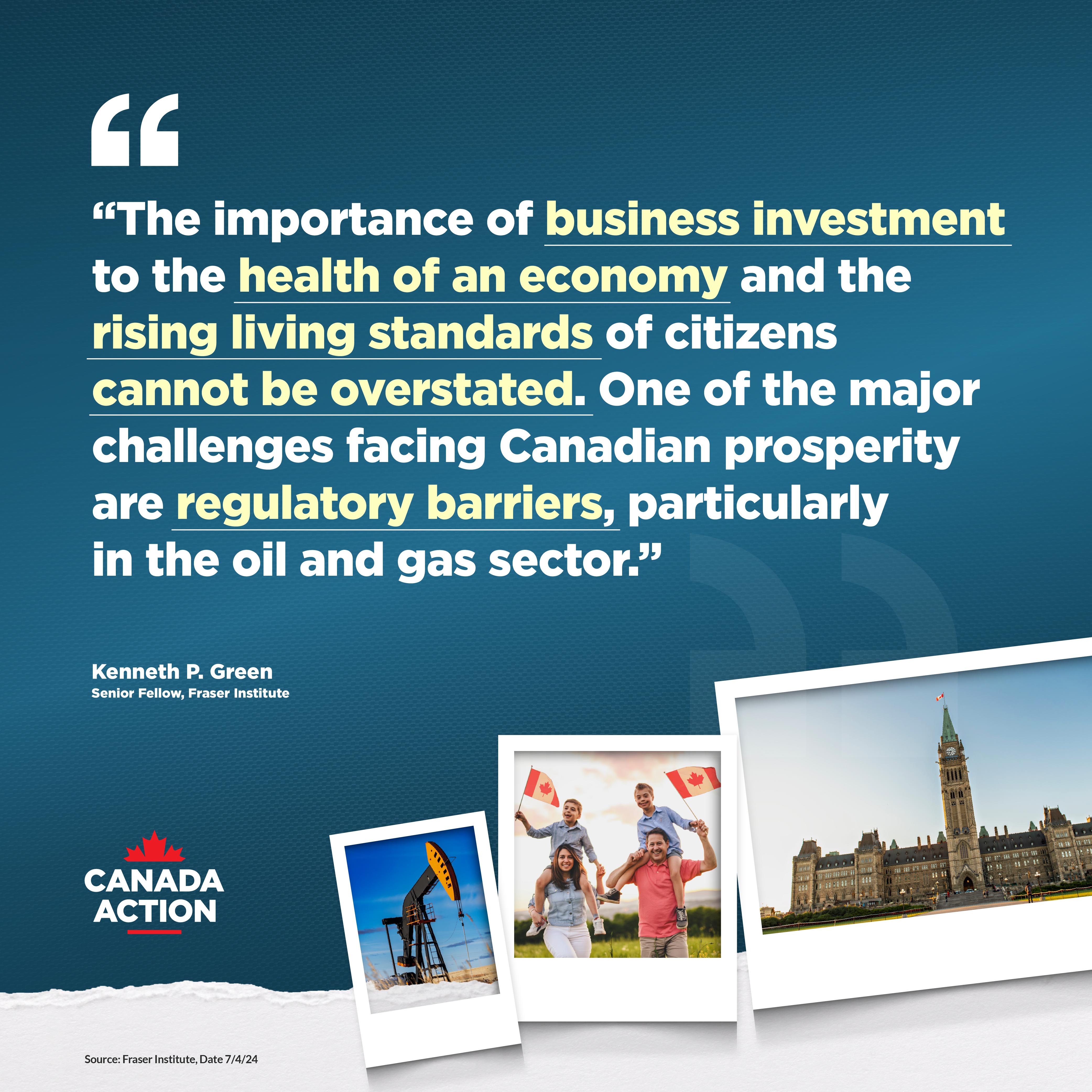 Canadian Economy Infographics - Canada Action