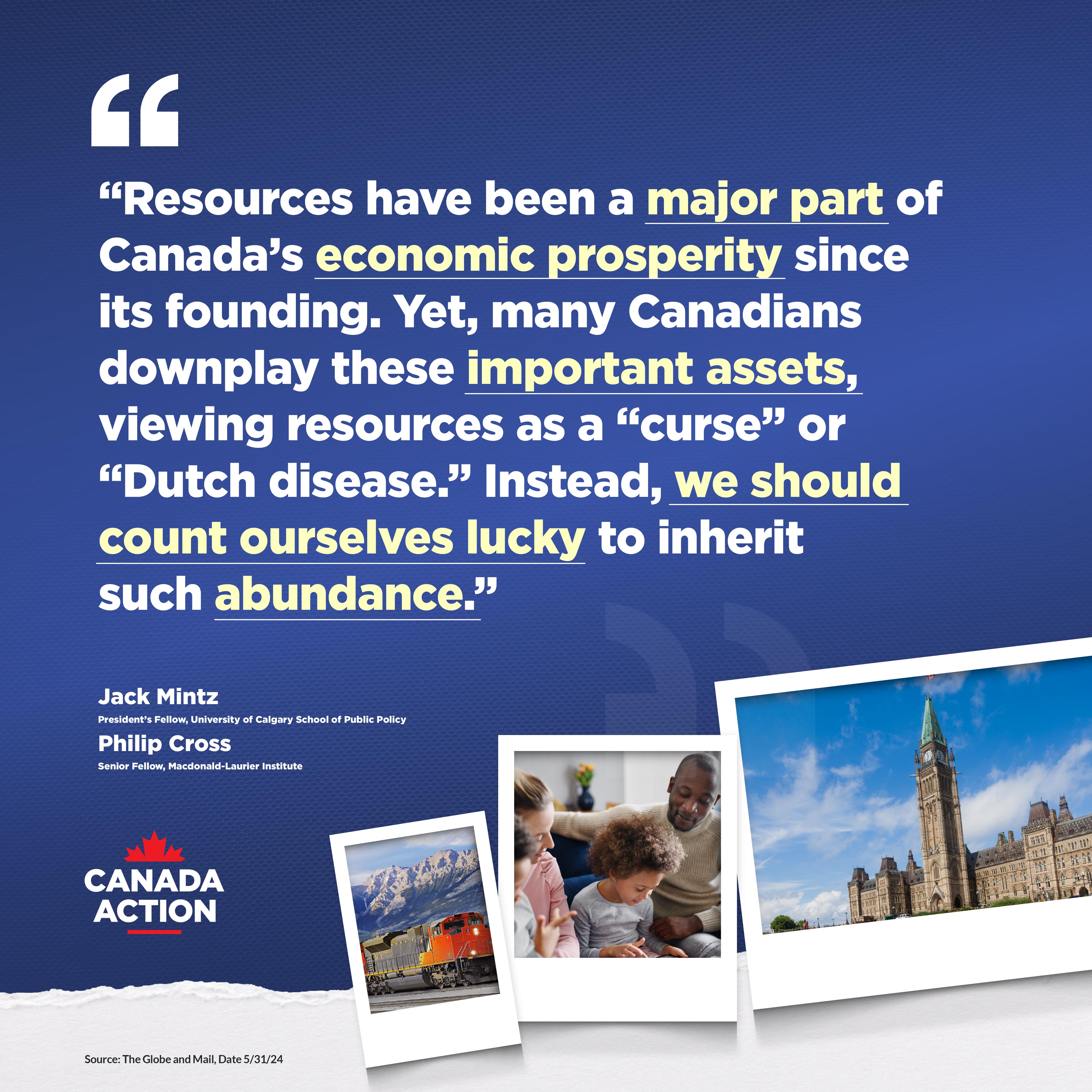 Canadian Economy Infographics - Canada Action