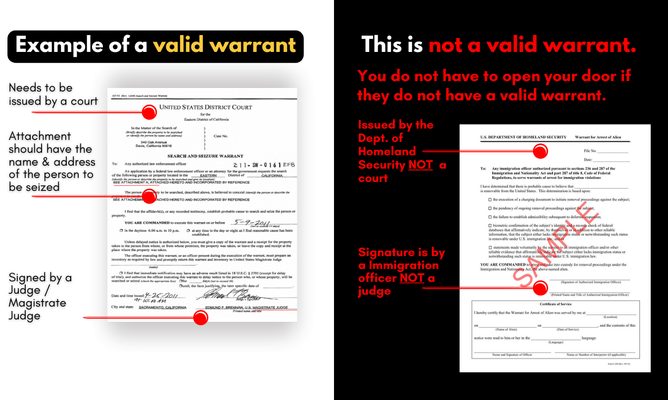 Know Your Rights English - Central American Resource Center (CARECEN)