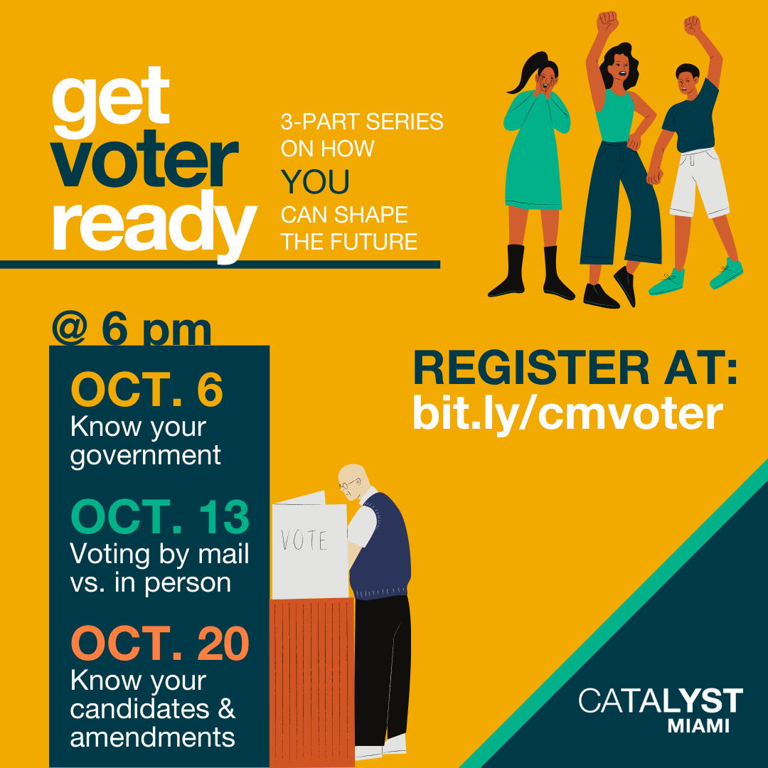 Get Voter Ready, Part 2: Voting by mail vs. in person - Catalyst Miami