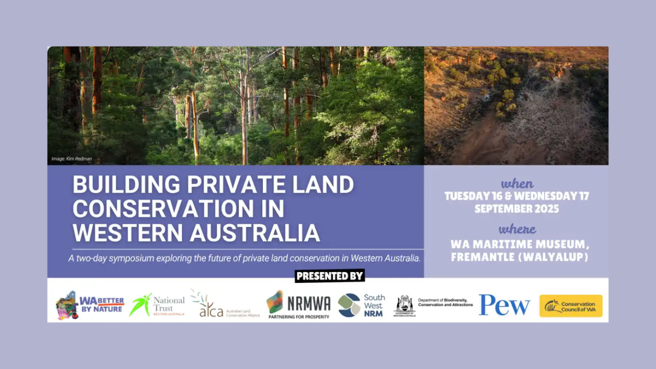 Building Private Land Conservation in Western Australia - Conservation ...