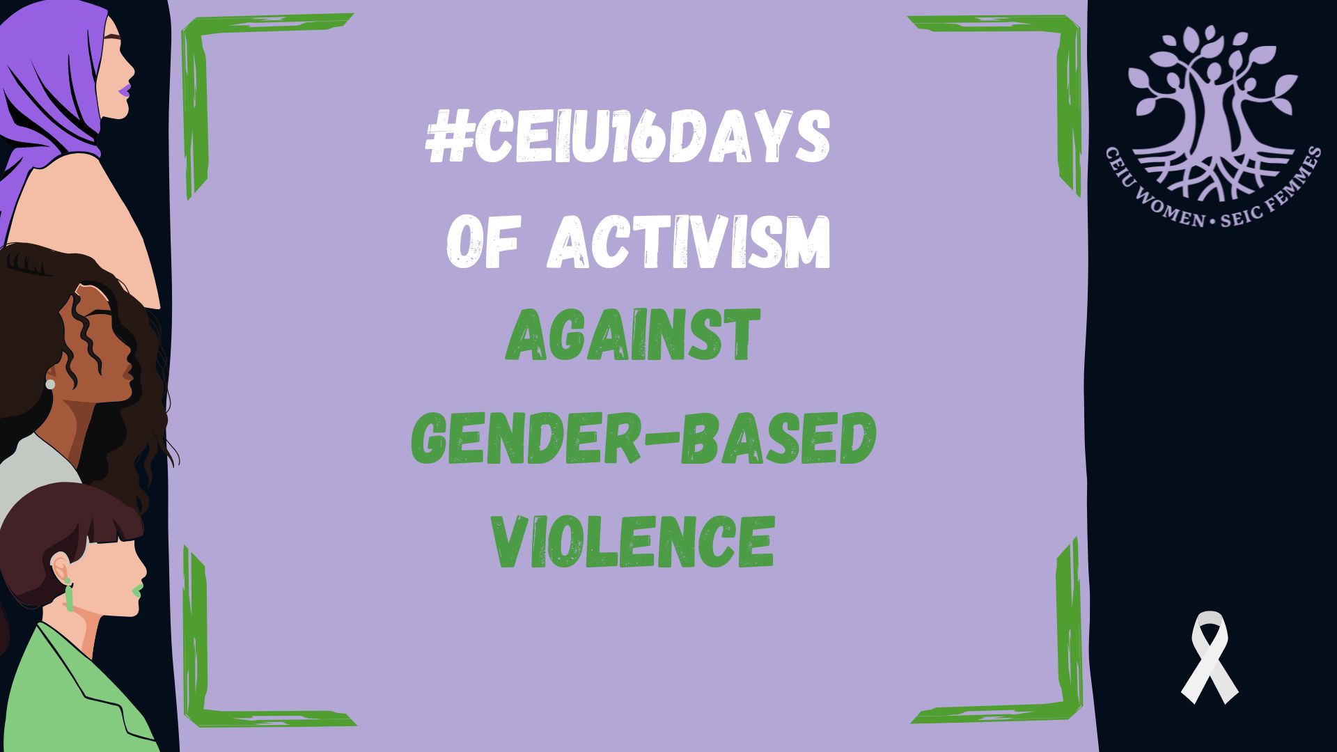 16 Days of Activism Against Gender-Based Violence - CEIU_EN