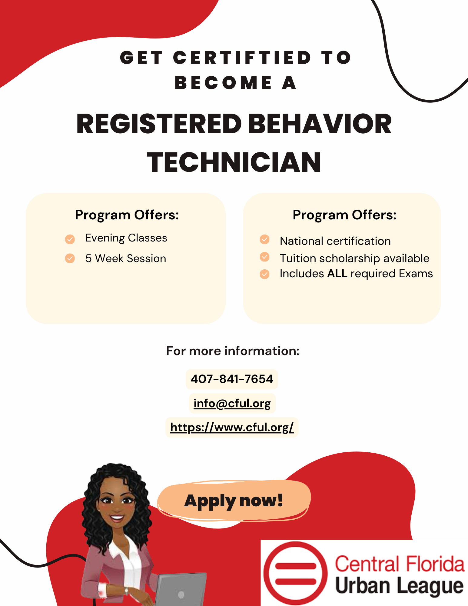 Registered Behavior Technician - Central Florida Urban League