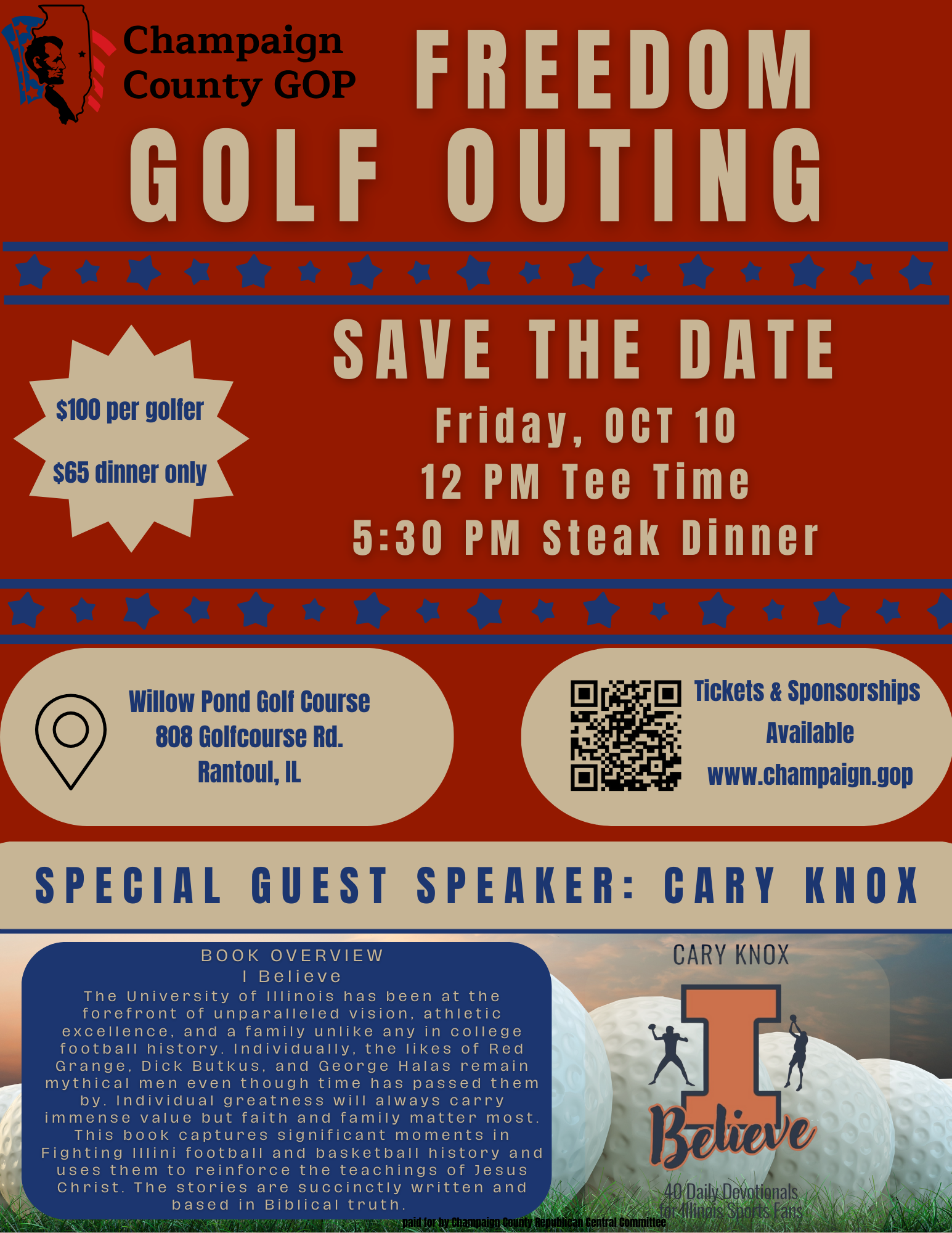 2025 Annual Freedom Golf Outing - ChampaignGOP