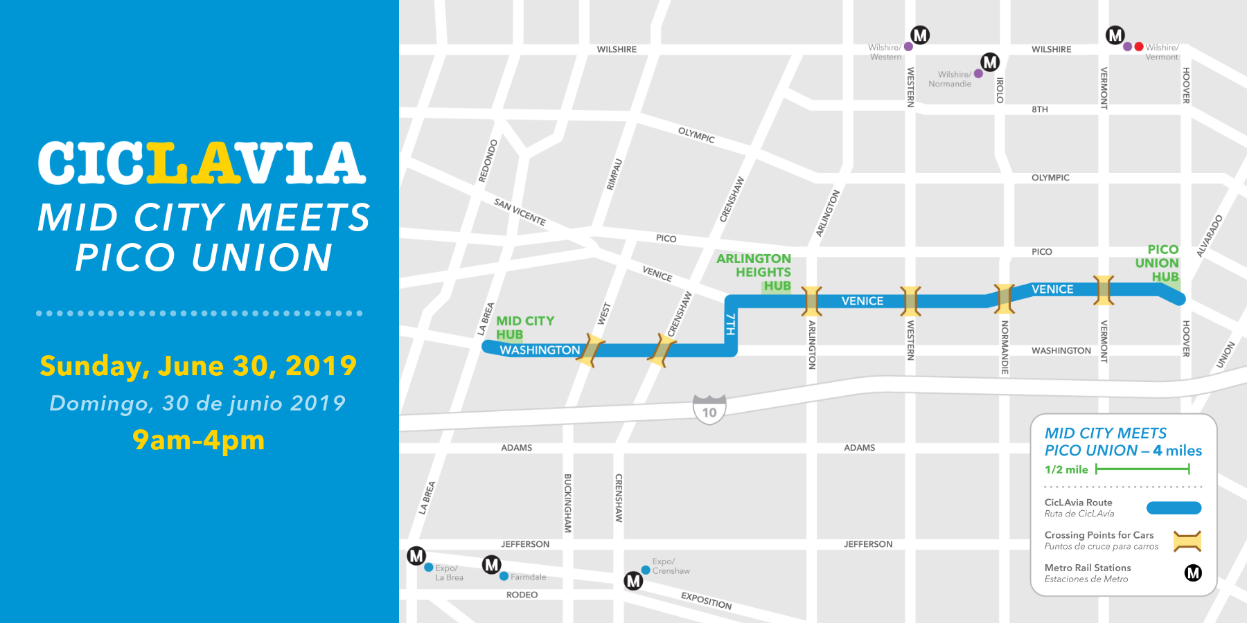 CicLAvia—Mid City Meets Pico Union - CicLAvia