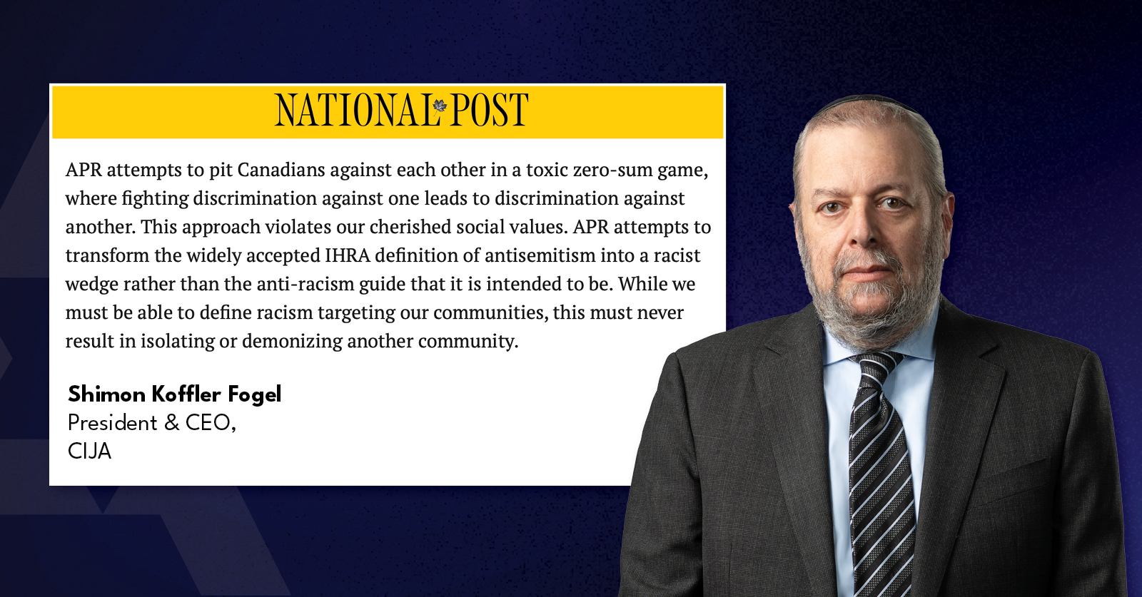 This Week in Canadian Jewish Advocacy, July 7, 2024 - CIJA - The Centre ...