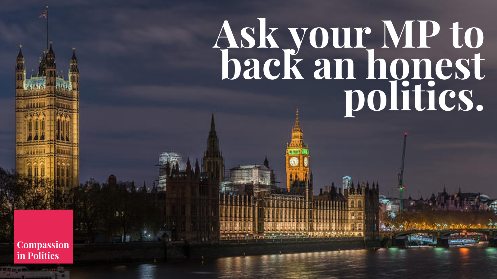 Tweet your MP - Compassion in Politics