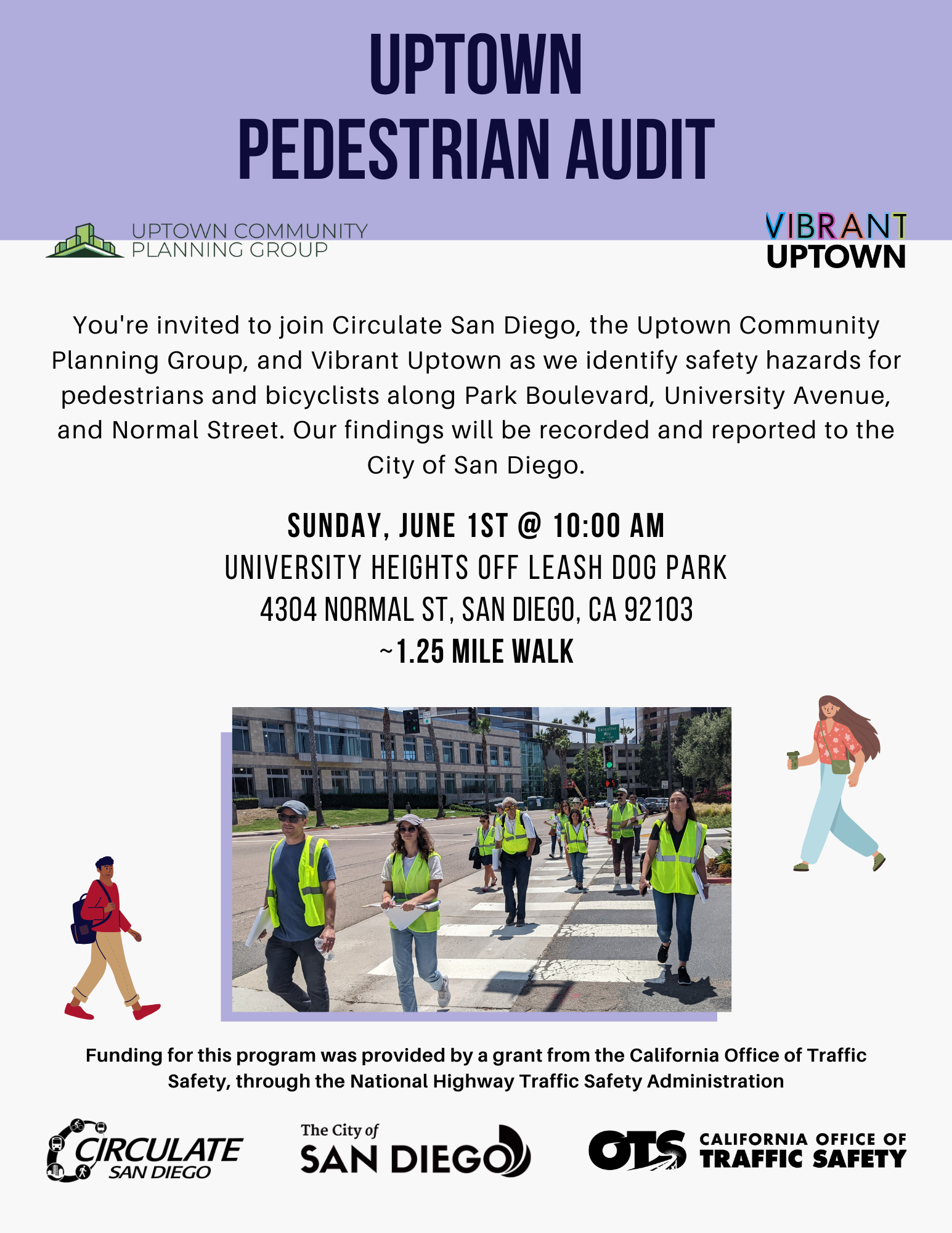 Uptown Pedestrian Audit - Circulate San Diego