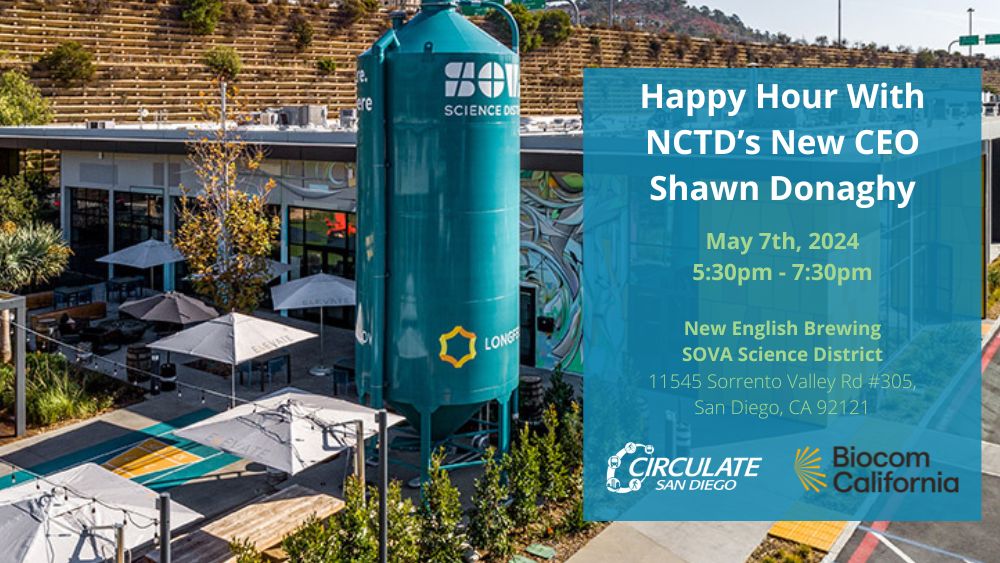 Happy Hour With NCTD’s New CEO Shawn Donaghy - Circulate San Diego