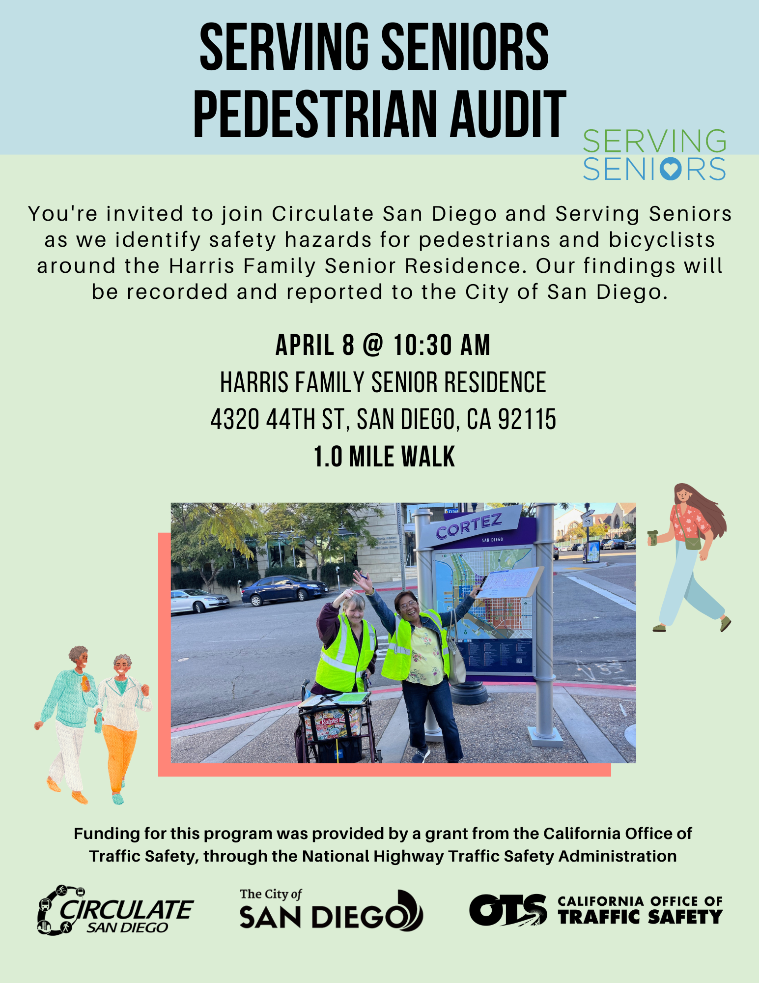 Serving Seniors - City Heights Pedestrian Audit - Circulate San Diego