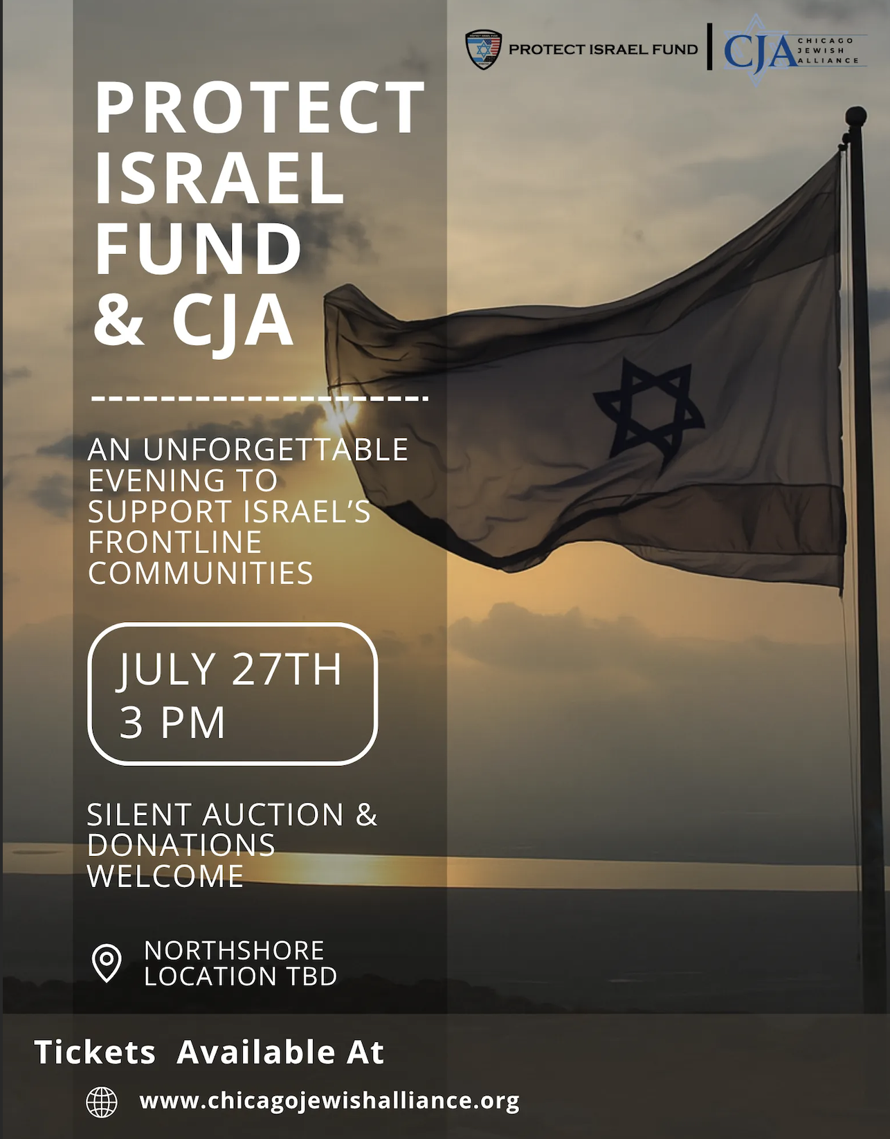 Protect Israel Fund Fundraiser - Chicago Jewish Alliance
