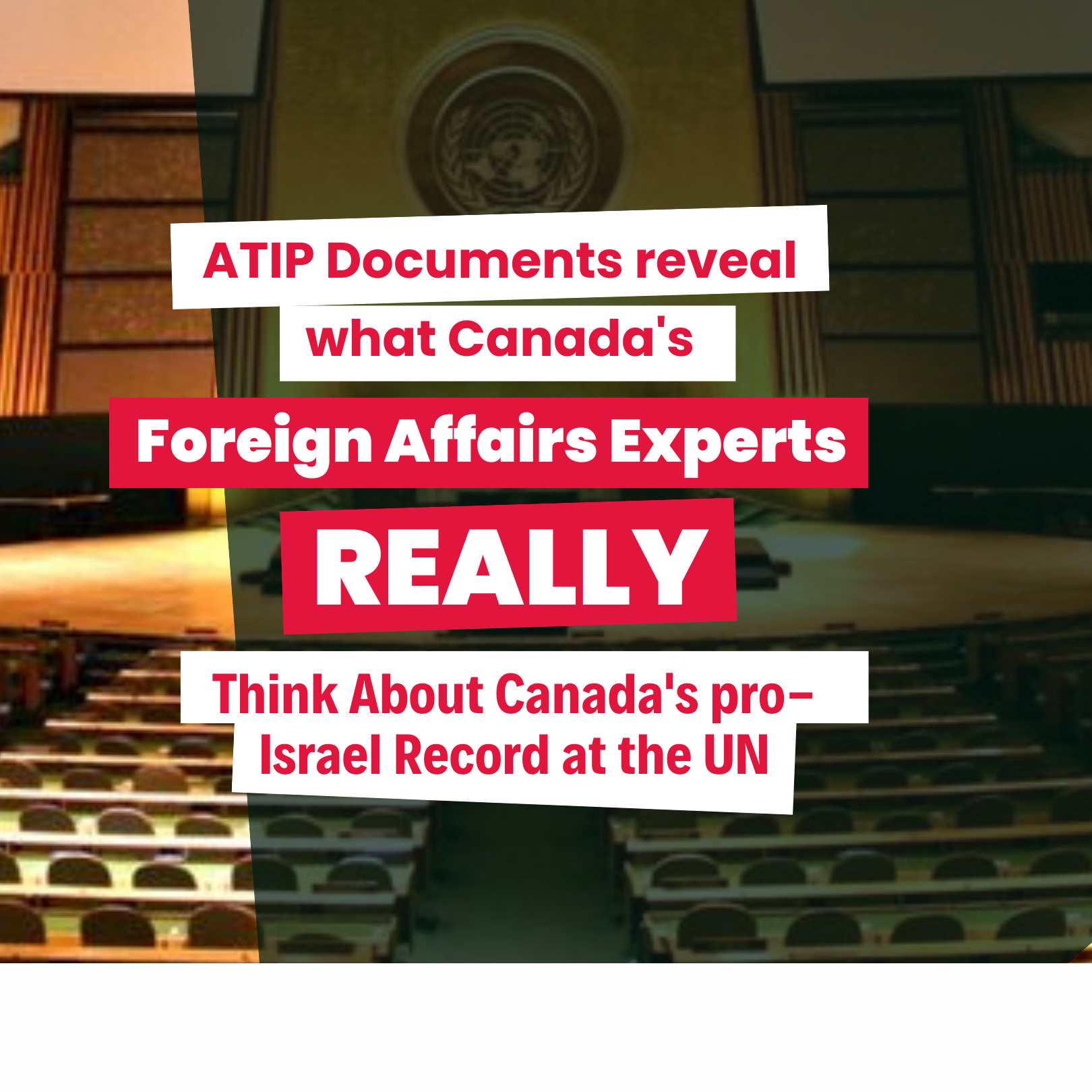 ATIP documents reveal what Canada’s foreign affairs experts REALLY ...