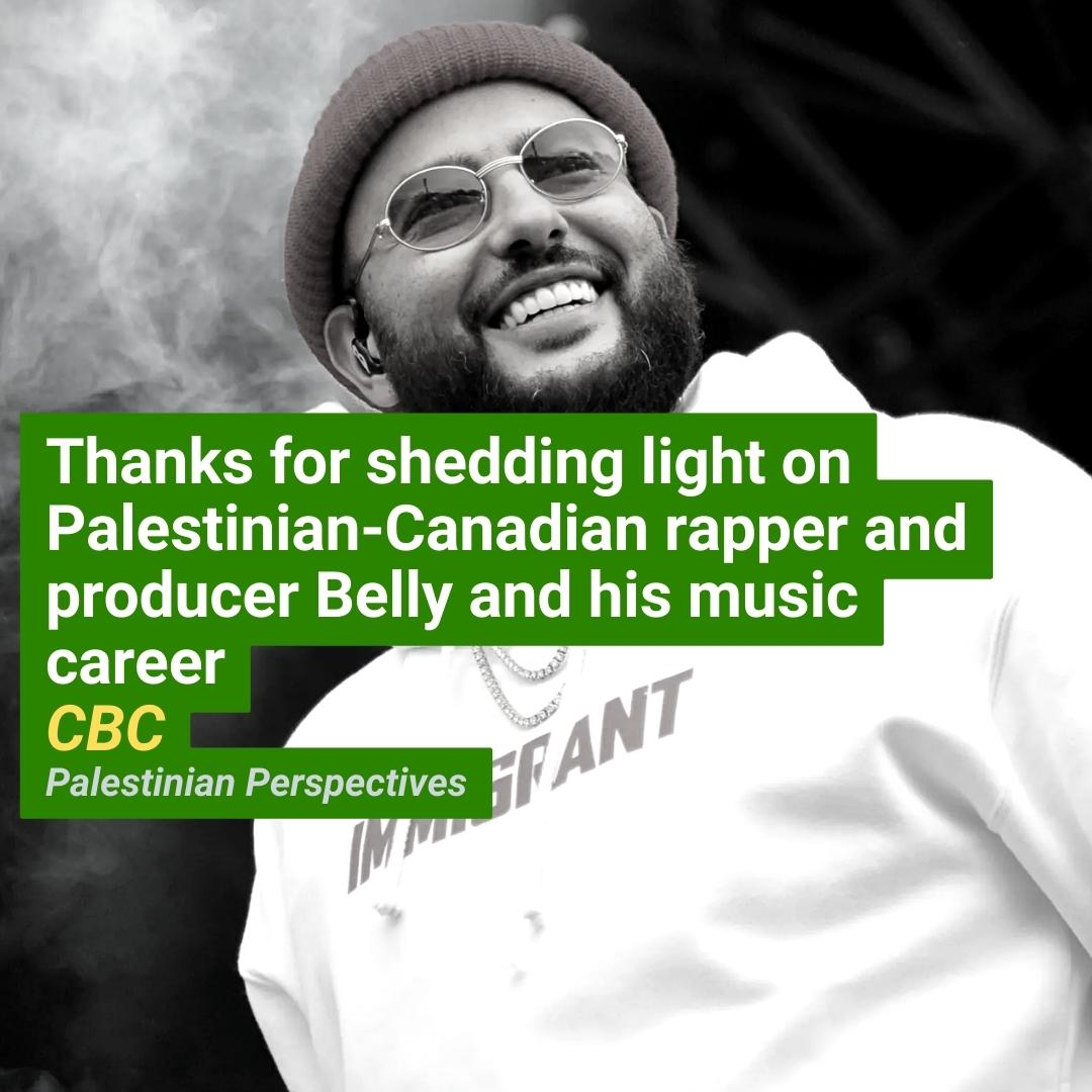Thanks for shedding light on Palestinian-Canadian rapper and producer ...