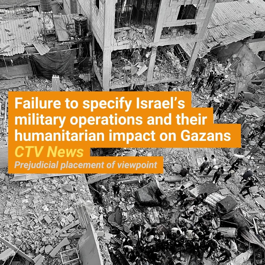 Failure to specify Israel’s military operations and their humanitarian ...