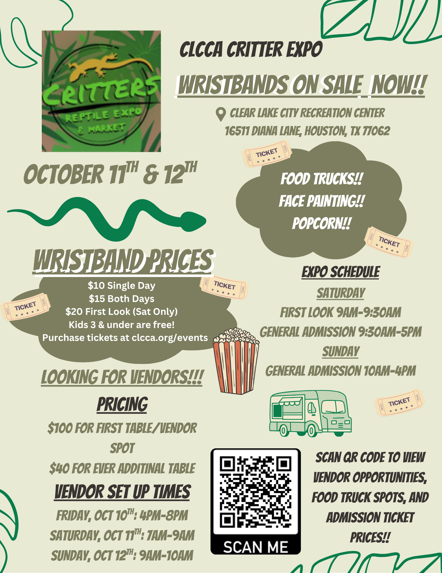 Critters Expo & Market Fall 2025 - Clear Lake City Community Association