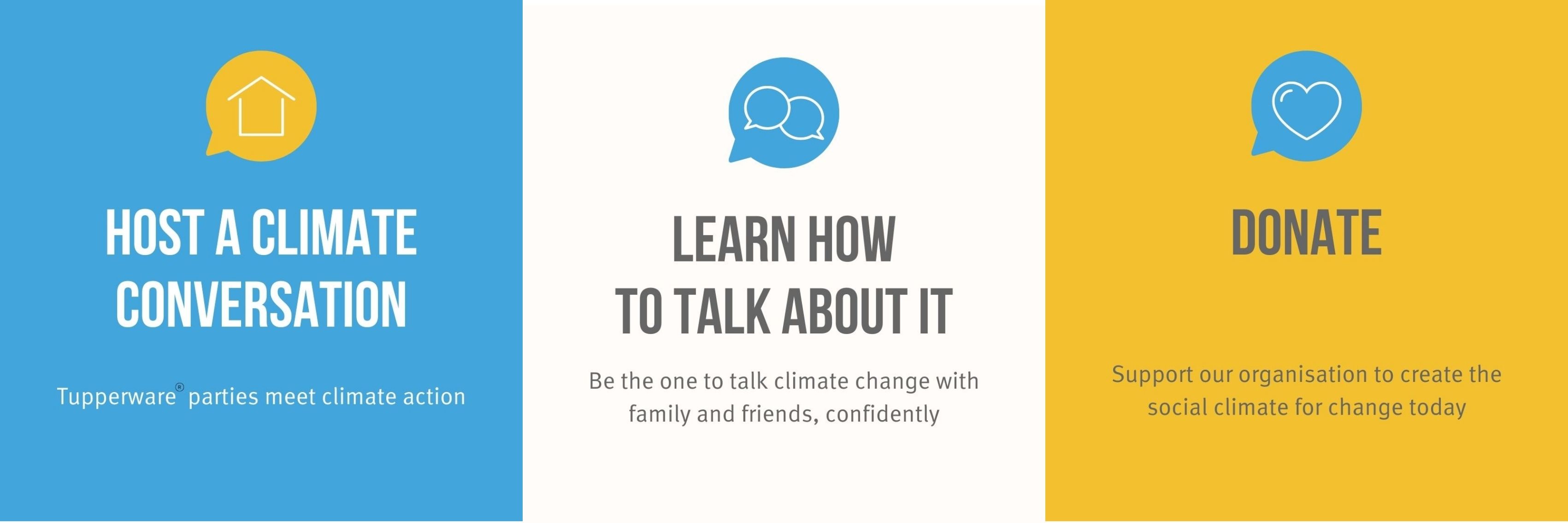 Take Action Now | Climate for Change