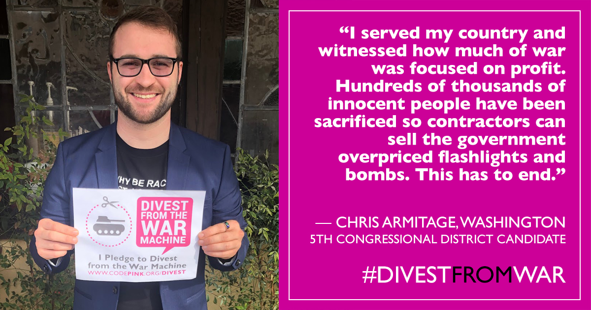 Chris Armitage - Divest from the War Machine