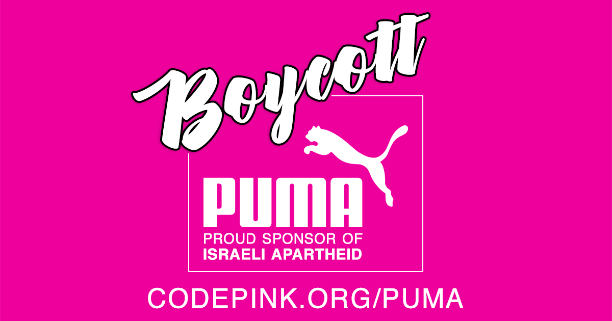 Tell Puma to end its partnership with Israeli apartheid