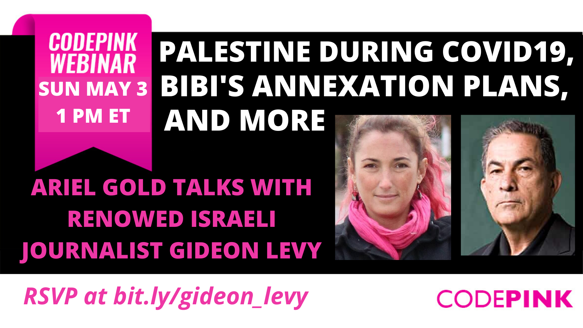 A Conversation with Renowned Israeli Journalist Gideon Levy - CODEPINK ...