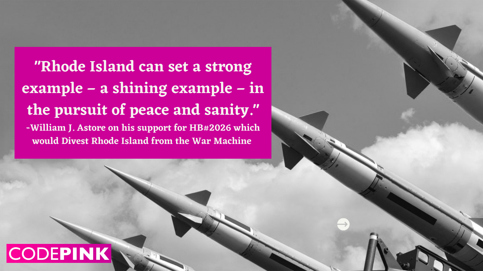 Activists in Rhode Island campaign to Divest from the War Machine ...