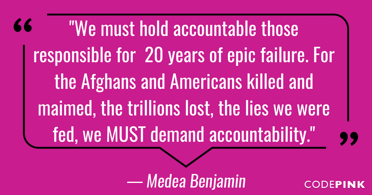 Check out our activities for the Week of August 16, 2021 - CODEPINK ...