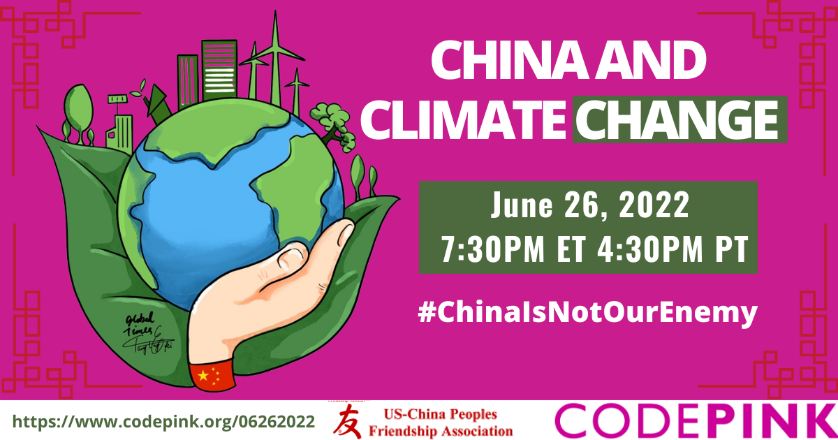 China and Climate Change: Webinar and Documentary Screening - CODEPINK ...