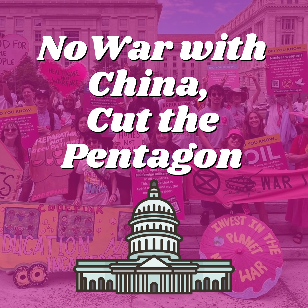 War‼️ Codepink Women For Peace