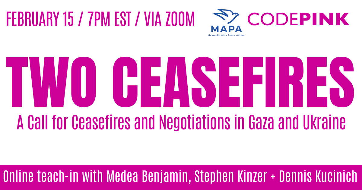 Two Ceasefires: A Call for Ceasefires and Negotiations in Gaza ...
