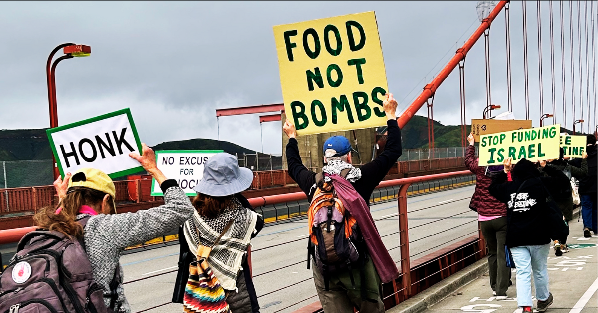 Report Back: CODEPINK IWD March/Rally for Gaza on the Golden Gate ...