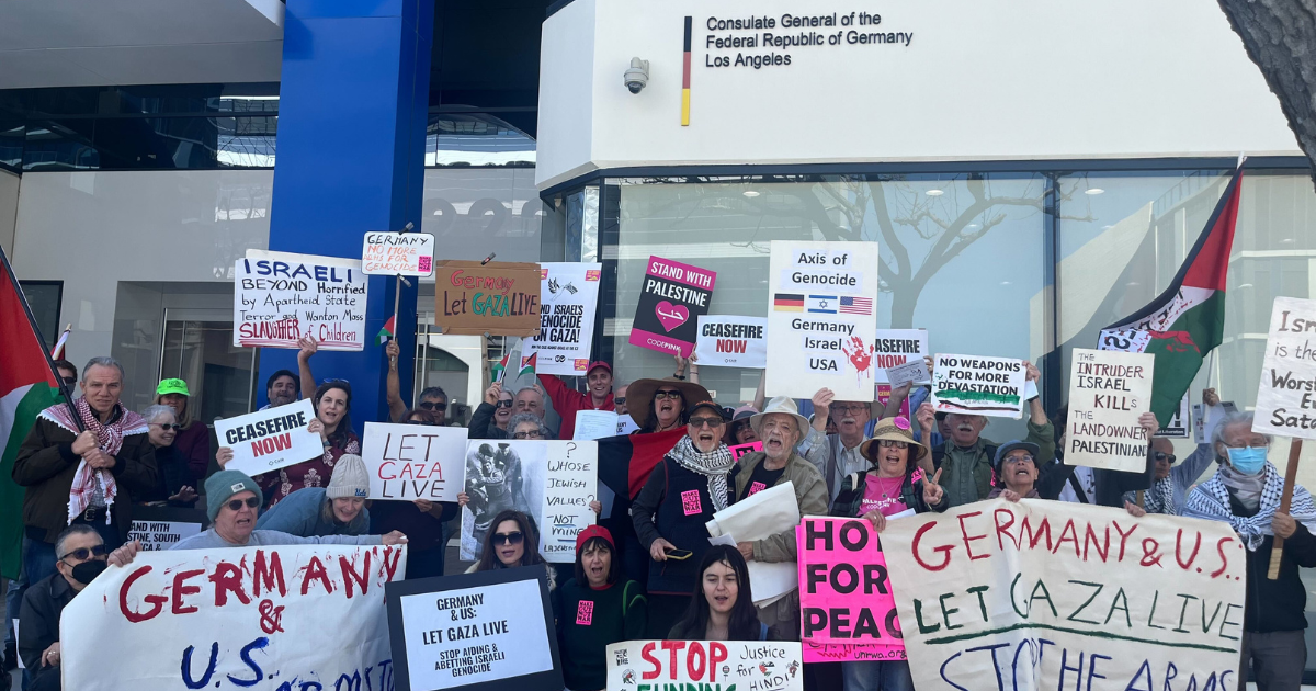 CODEPINK Protests at German Diplomatic Missions: STOP US & German arms ...