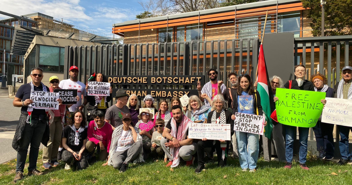 CODEPINK Protests at German Diplomatic Missions: STOP US & German arms ...