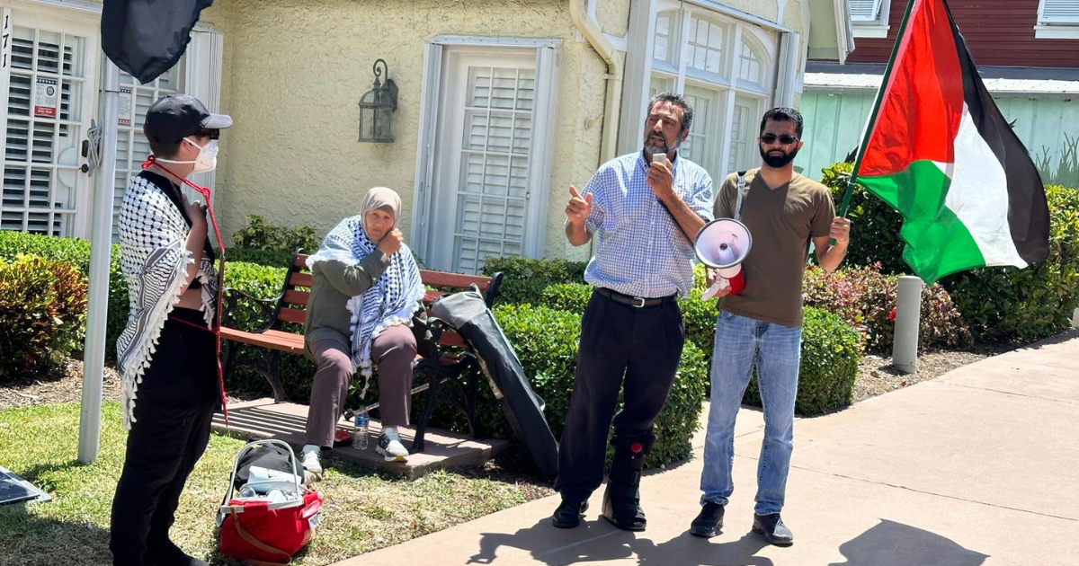 Free Palestine Message Brought to Quiet South Florida Town - CODEPINK ...