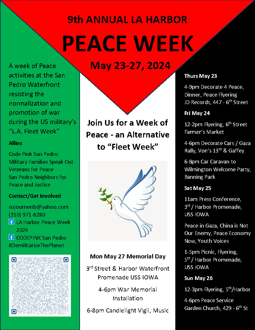 LA Harbor Peace Week - CODEPINK - Women for Peace