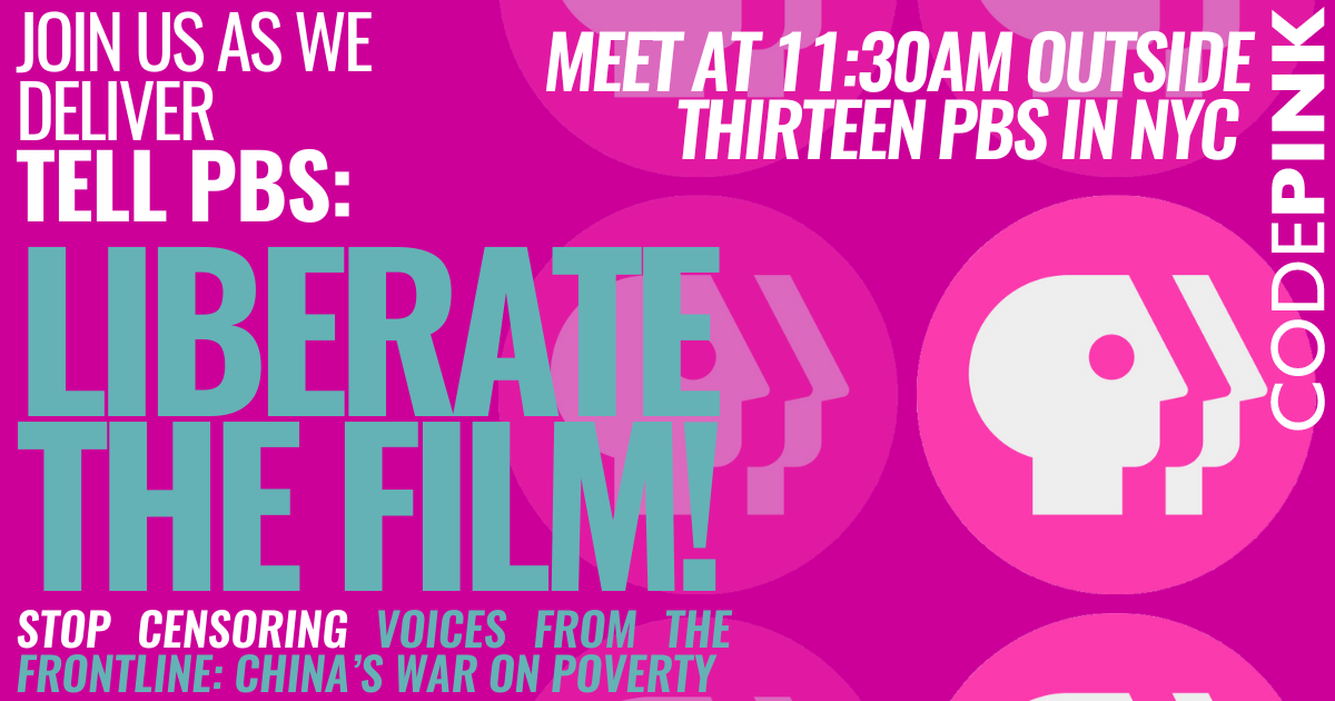 Deliver the Petition to PBS: Liberate the Film! Don't Censor the Truth ...