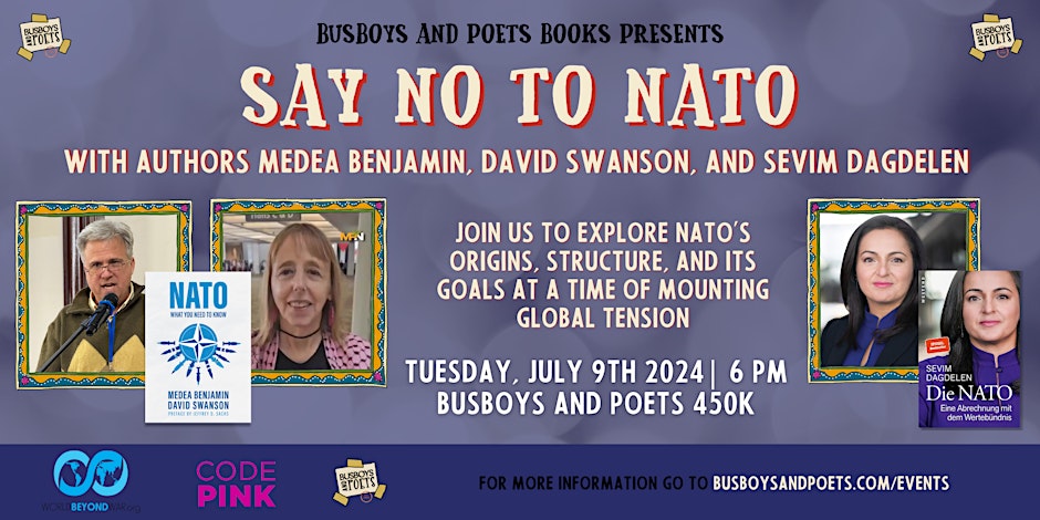 Say No To Nato Presentation With Medea Benjamin And More Codepink