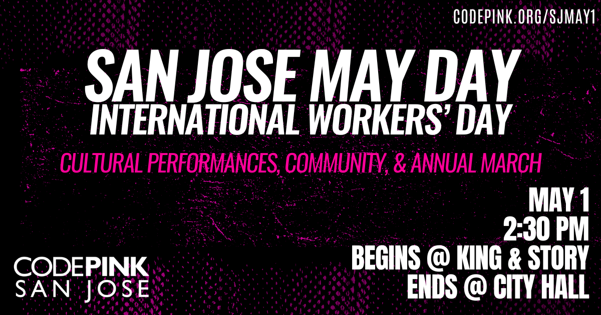 CODEPINK to Bring "Hands Off Gaza!" Message to April 5 Rallies ...