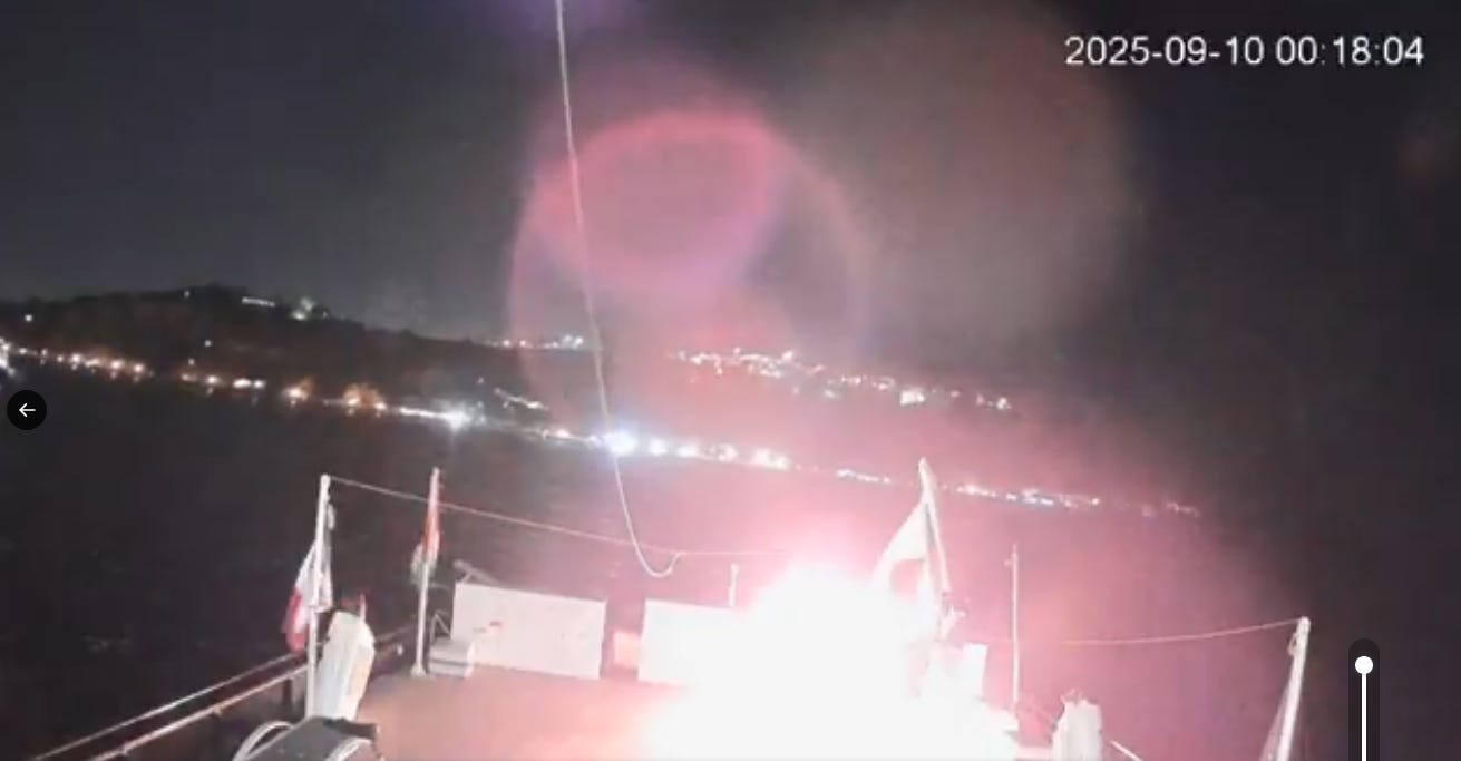 Two Incendiary Bombs dropped on Gaza Flotilla Ships in Past Two Days ...