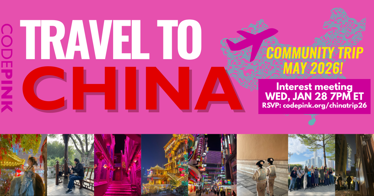 China Community Trip Interest Meeting