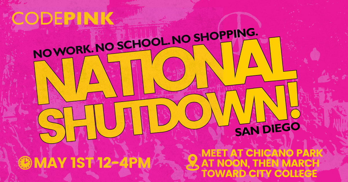 CODEPINK Greater Philadelphia to Join May Day National Shutdown Rally ...