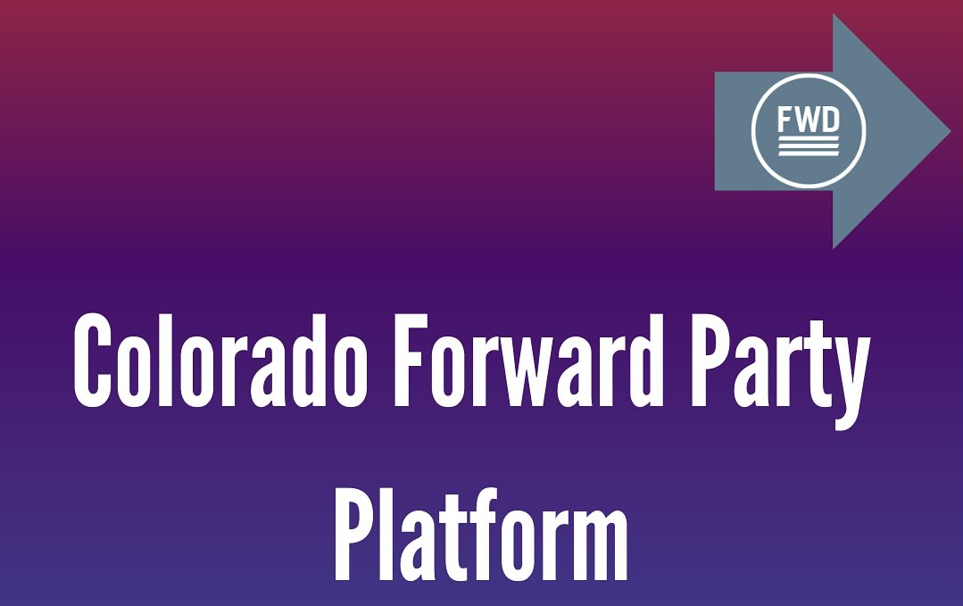 Platform - Colorado Forward Party