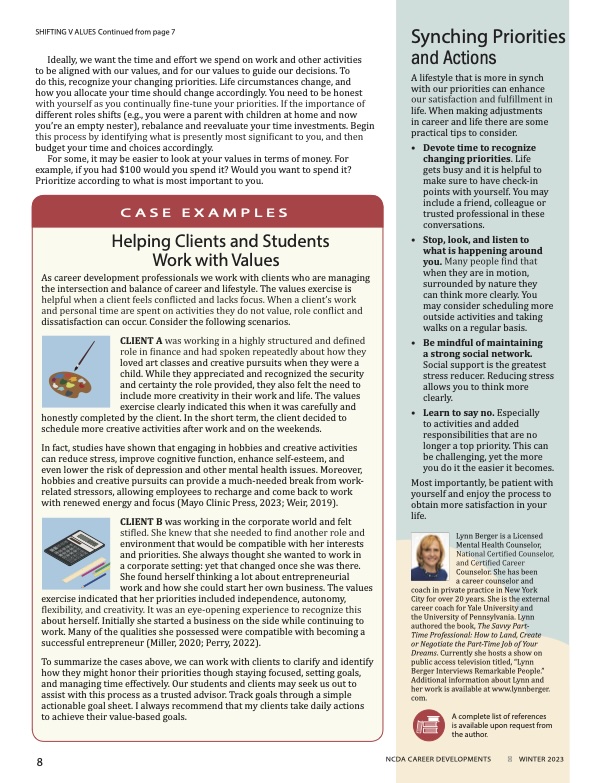 How Shifting Values Across the Lifespan Can Shape Career and Life ...