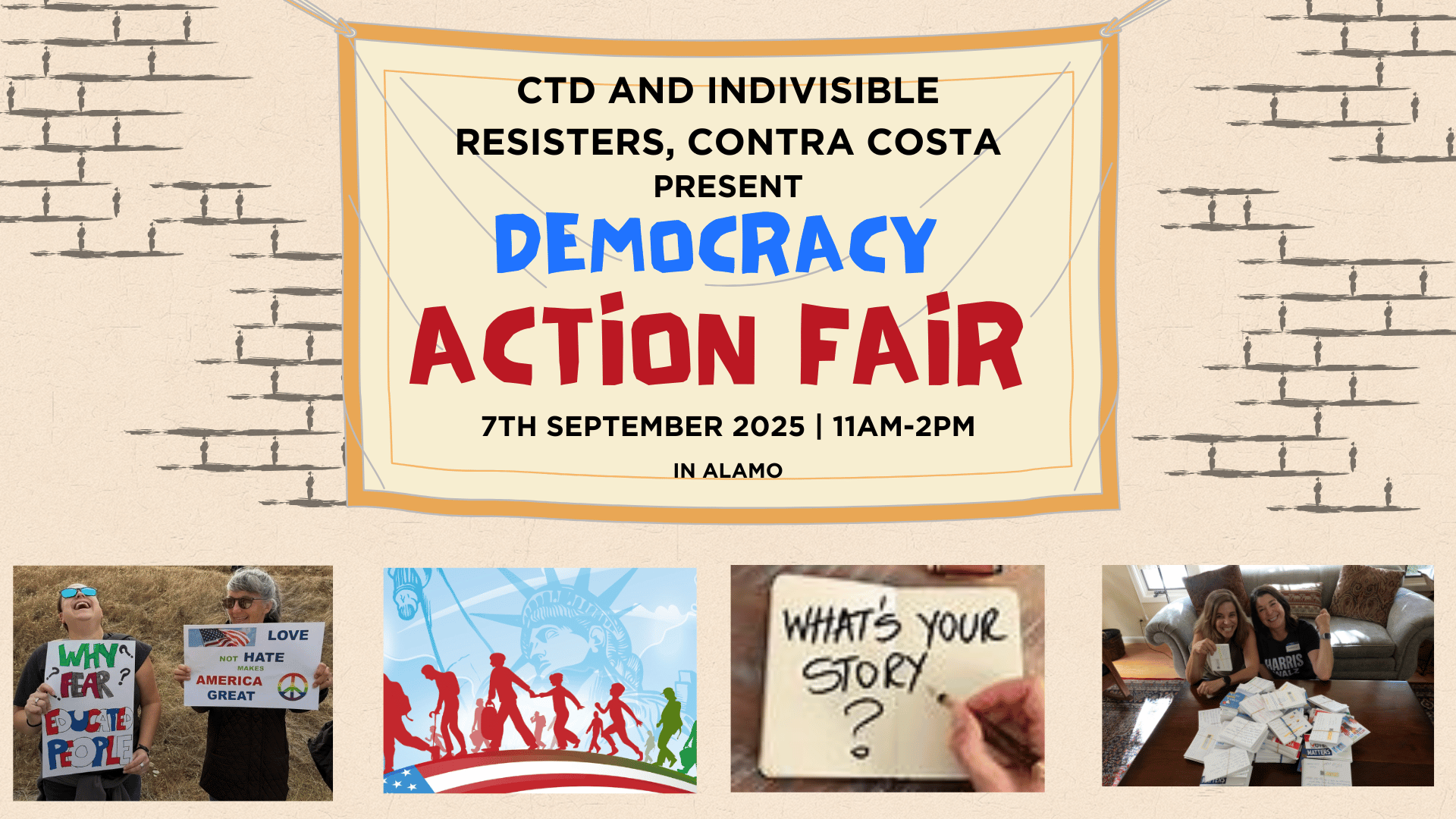 DEMOCRACY ACTION FAIR - Commit to Democracy 2024
