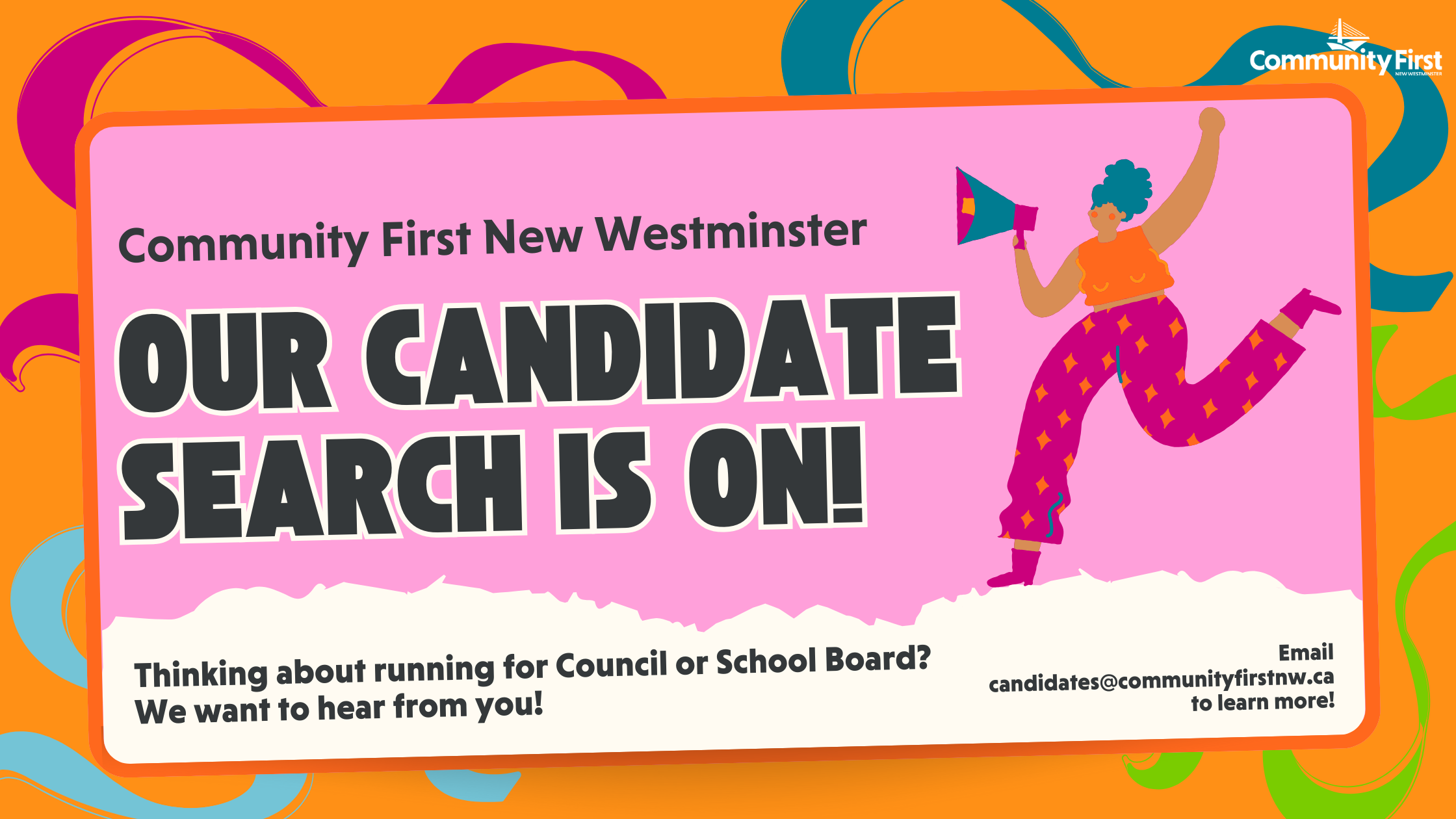 Candidate Search Launched - Community First