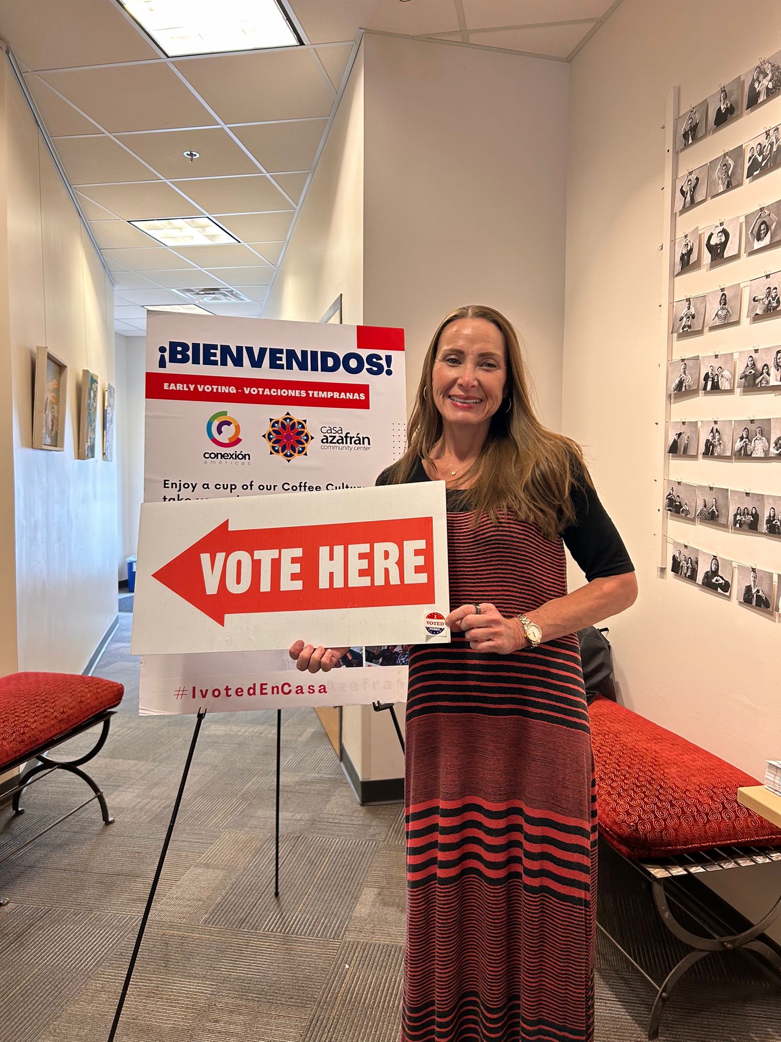 Early Voting Volunteer - Votaciones Tempranas - Conexión Américas