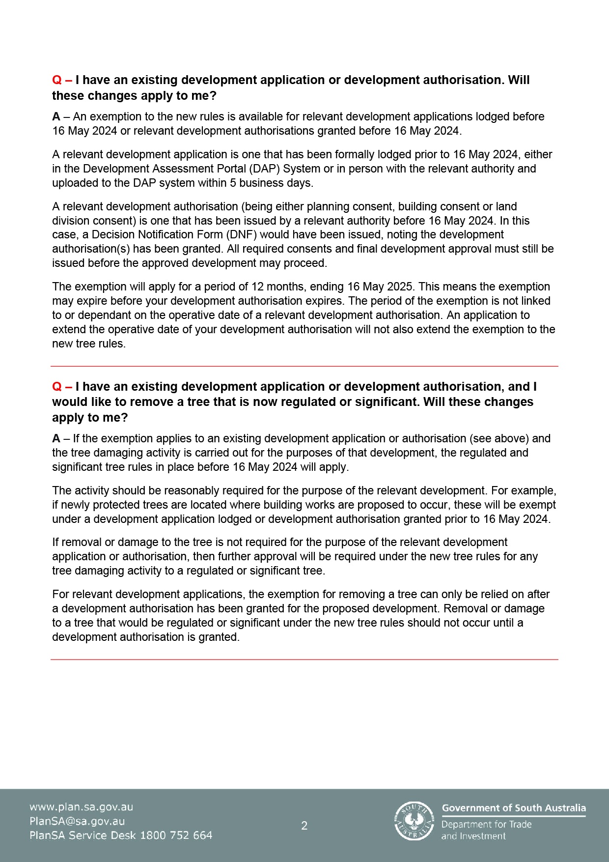 Stronger tree protections announced for South Australia! - Conservation ...